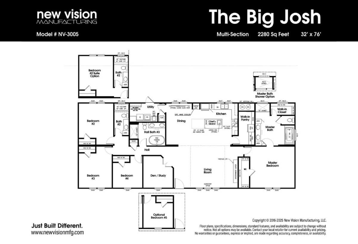 New Vision The Big Josh by New Vision Manufacturing - Country Living Modular Homes